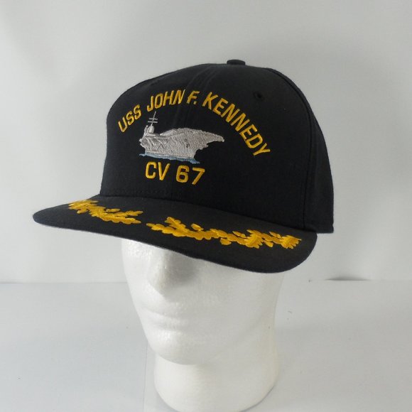 New Era | Accessories | Vintage Uss John F Kennedy Cv67 Baseball Cap ...